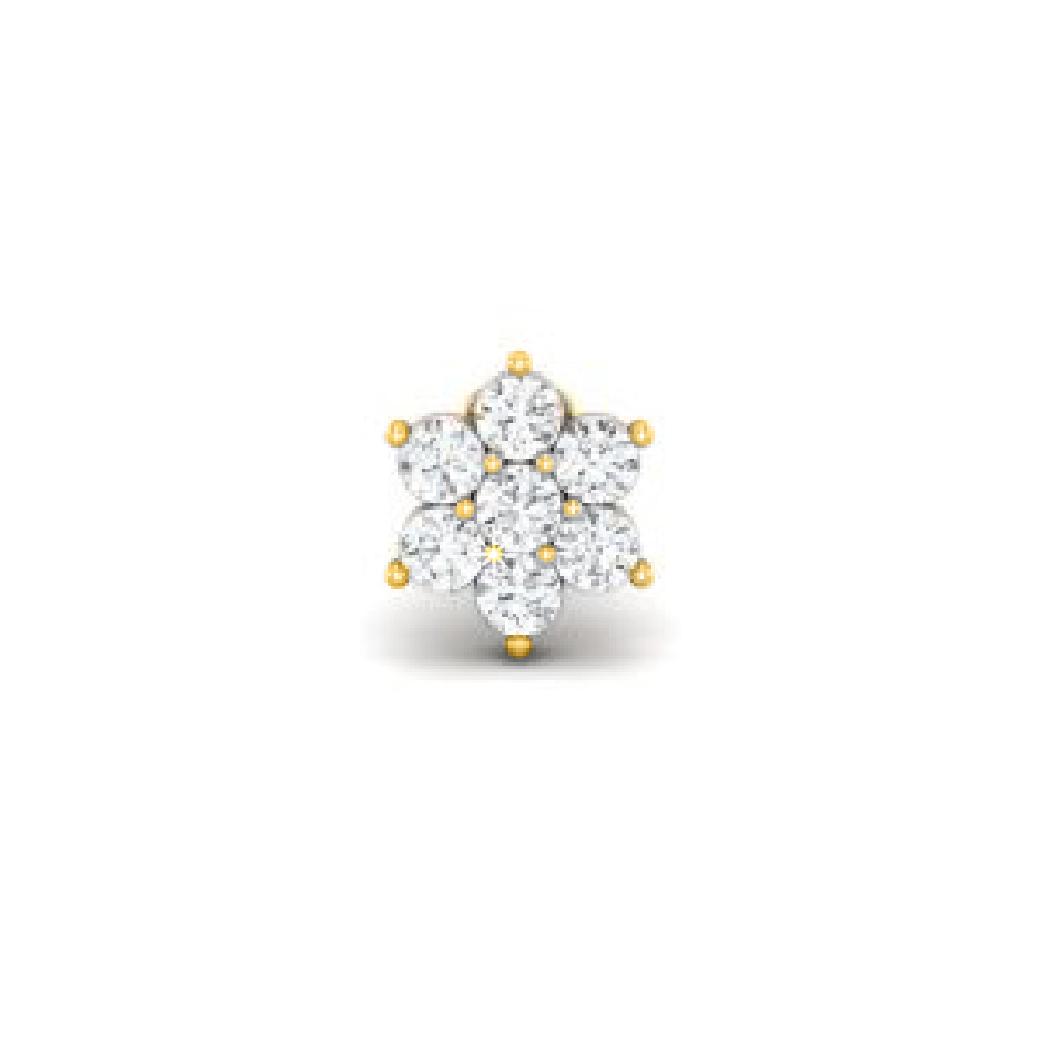 Seven Stone Diamond Cut Nose Pin – Big Friday